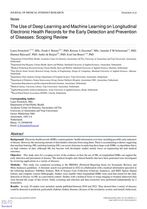 Pdf The Use Of Deep Learning And Machine Learning On Longitudinal