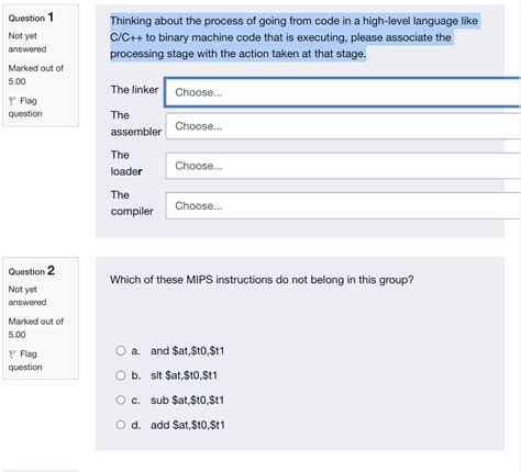 Solved Thinking About The Process Of Going From Code In A
