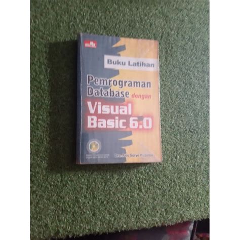 Jual Buku Latihan Pemrograman Database Dengan Visual Basic 6 0 Shopee