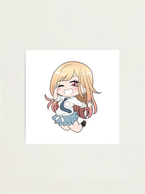 Mein Dress Up Liebling Kitagawa Marin Chibi Fotodruck Von Chibicheems