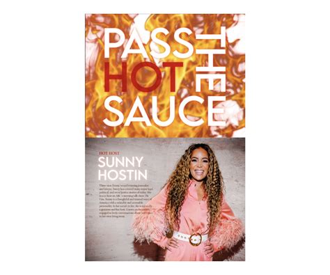 Pass The Hot Sauce Sunny Hostin Productions