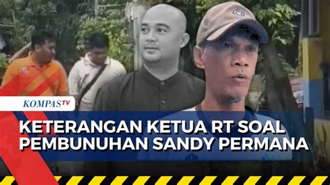 Video Aktor Sandy Permana Tewas Diduga Dibunuh Tetangga Ketua RT