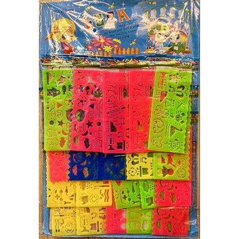 Colorful Tracing Ruler 20pcs Pad Shopee Philippines