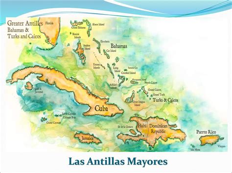 Antillas Mayores países islas aspectos políticos económicos y más