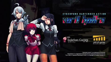 Va 11 Hall A Cyberpunk Bartender Action Confirma Su Lanzamiento En