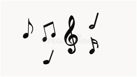 黑色音符 库存例证 插画 包括有 图象 声音 抽象 歌曲 构成 音乐 交响乐 附注 例证 29149875