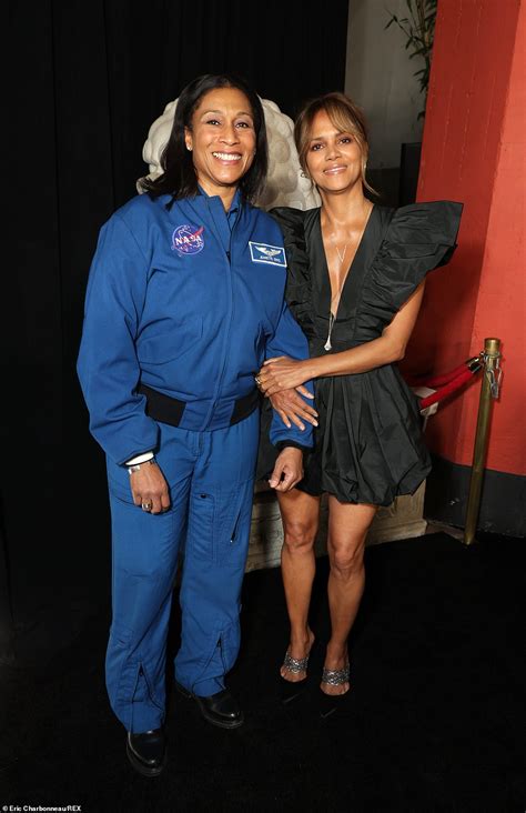 Halle Berry Puts On A Leggy Display In A Plunging Black Minidress At The Moonfall Premiere In LA