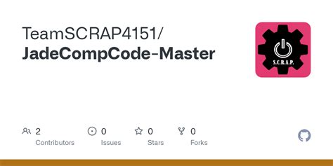 Github Teamscrap Jadecompcode Master