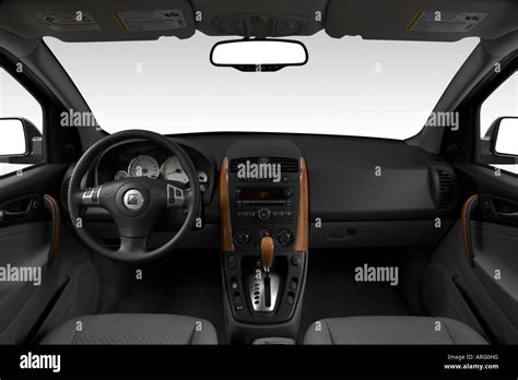 2007 Saturn VUE V6 AWD In Gray Dashboard Center Console Gear Shifter View Stock Photo Alamy