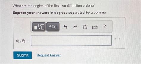 Solved A 2 0 Cm Wide Diffraction Grating Has 1000 Slits It