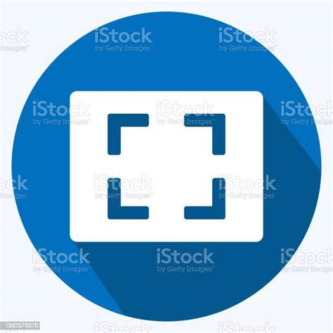 아이콘 종횡비 인포 그래픽 기호에 적합합니다 긴 그림자 스타일 편집 가능한 간단한 디자인 디자인 템플릿 벡터 간단한 기호 그림 0명에 대한 스톡 벡터 아트 및 기타 이미지