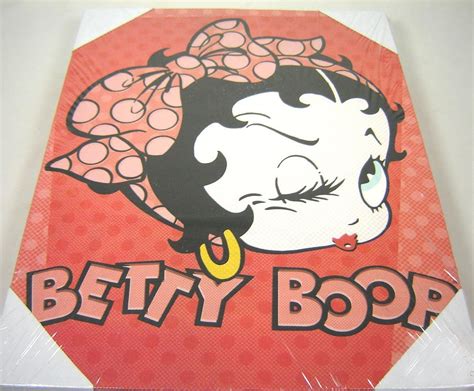 Betty Boop Wall Canvas By Vandor Lyon Company Wink Betty