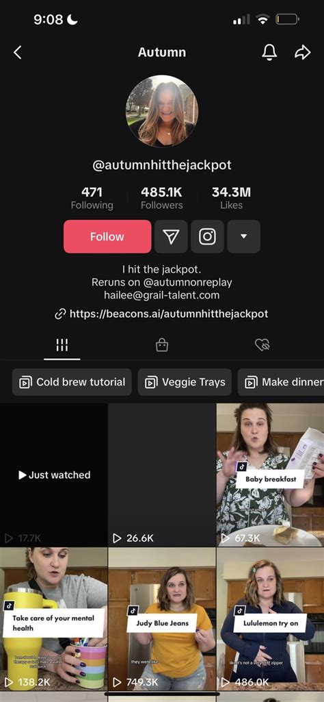 Did Yall See Her Bio Lol Rautumnhitjackpotsnark
