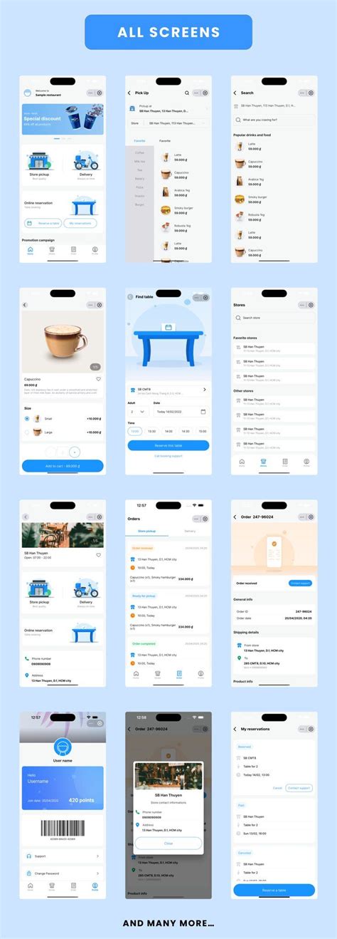 Beverage App Modern Restaurant Food Menu Flutter Code Market