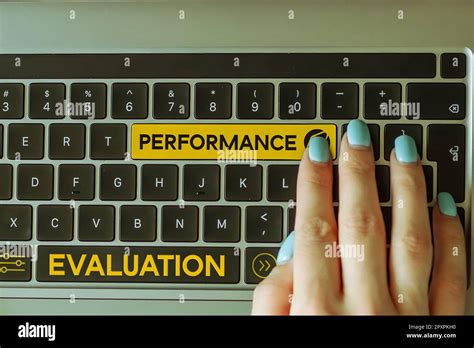 Text Showing Inspiration Performance Evaluation Business Showcase The