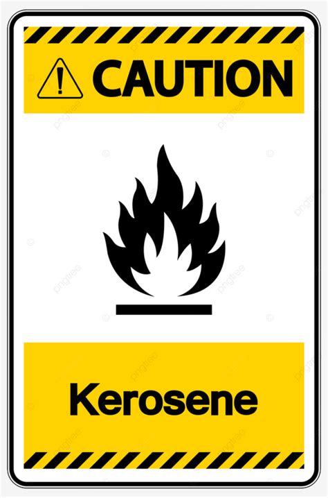 Vorsicht Kerosin Symbol Zeichen Auf Weißem Hintergrund, Gallone, Benzin ...