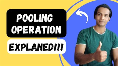 Pooling Operation In Cnn Architecture Deep Learning Playlist Youtube