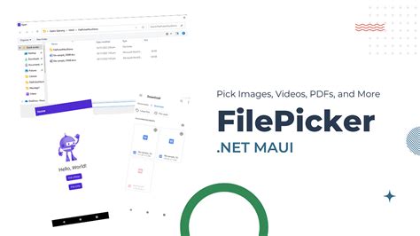 Pick Images Videos Pdfs And More In Net Maui Using Filepicker By