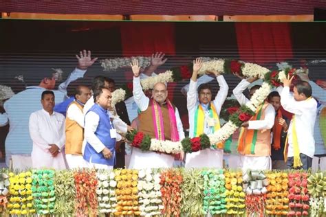 Shah Calls Communists And Congress Most Corrupt Newsbharati