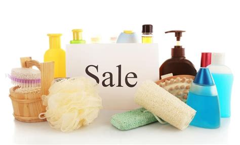 Premium Photo | Goods for sale isolated on white