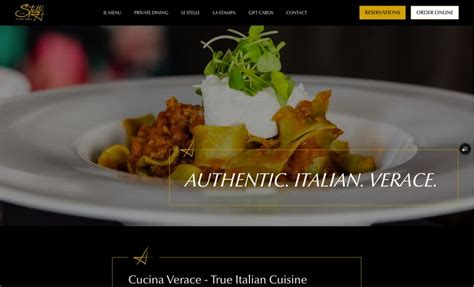 Webdesign Nextjs Vercel Sanitycms Restaurantwebsite Italianfood Nick Bonanno