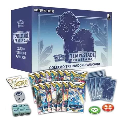 Box Pokemon Treinador Avançado Tempestade Prateada Frete grátis