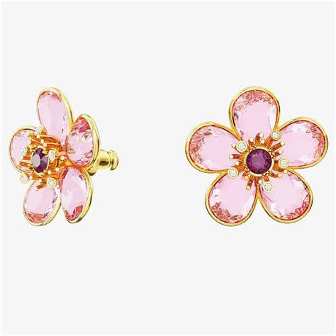 Swarovski 5656635 Florere Flower Stud Earrings Uk