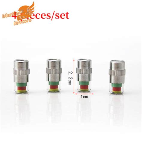 Car Auto Tire Valve Cup Tire Pressure Monitoring Valve Cap Sensor Indicator Lazada PH
