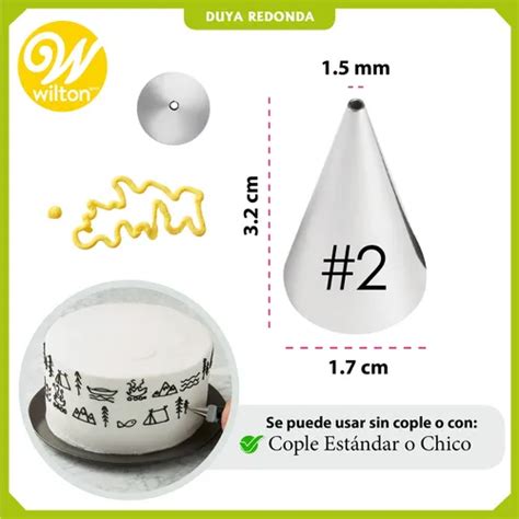 Duya Redonda Boquilla 2 Wilton Mercadolibre