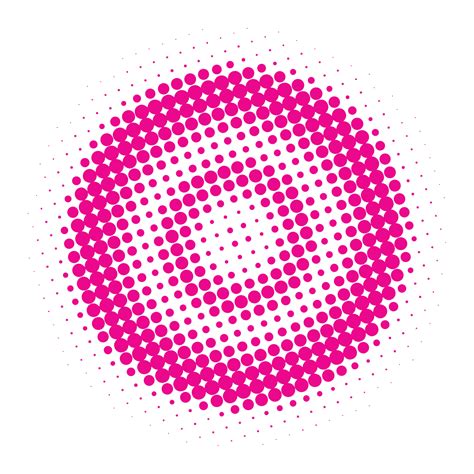 Circle Halftone Pattern Vector 13332810 Vector Art At Vecteezy