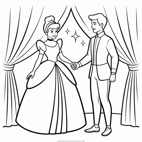 Dibujos De Cenicienta Para Colorear Dibujos Para Colorear