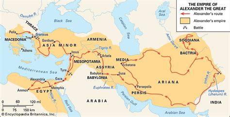 Alexander The Great Facts Britannica