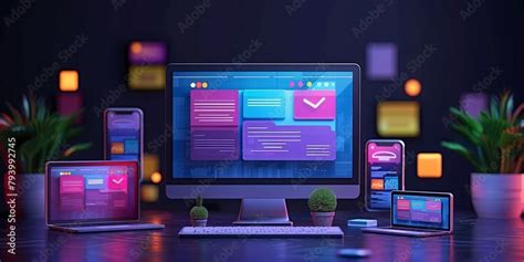 Cross Platform Website App Design Development On Laptop Phone Tablet