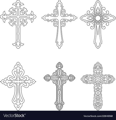 Cross Image Royalty Free Vector Image VectorStock