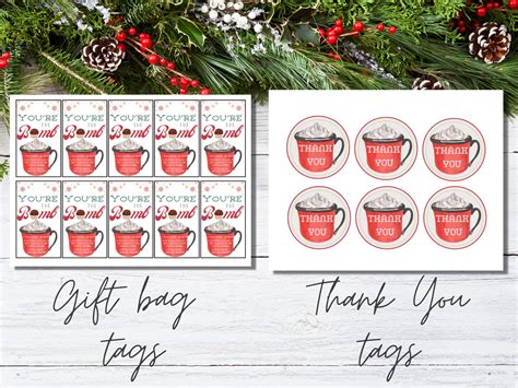 Hot Cocoa Bar Printables Etsy