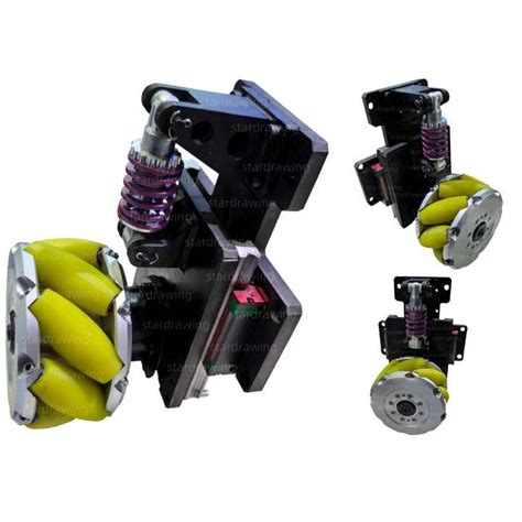 Ss Robot Mecanum Wheel Kit Agv Mecanum Drive Unit