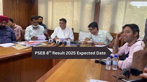 Pseb 8th Class Result 2025 Expected By This Date Details Here