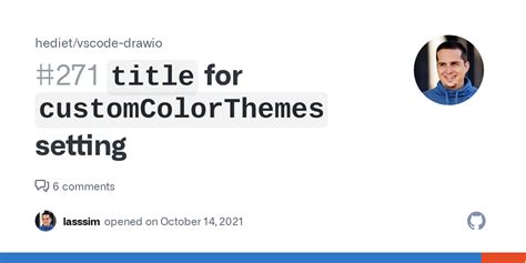 `title` For `customcolorthemes` Setting · Issue 271 · Hedietvscode