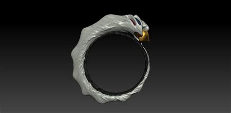 Spine Tail Ring 3d Model Turbosquid 1983773