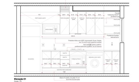 Cozinha Compacta Projeto Executivo On Behance