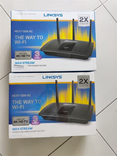 Linksys Router Computers And Tech Parts And Accessories Networking On