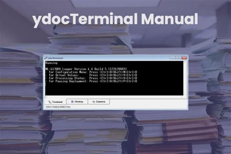Ydoc Terminal Manual