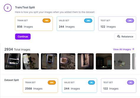 Dataset Split Ratio Changed Automatically After Creating A New Version