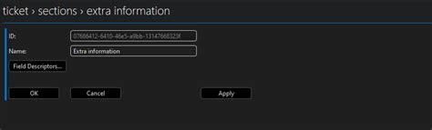 Changing A Field Name DataMiner Docs
