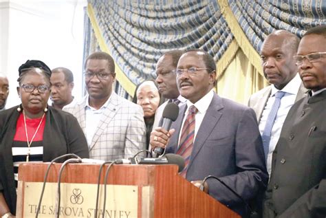 Azimio Threatens To Resume Demos Over Nadco Laws