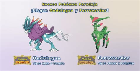 Teraincursión De Ondulagua En Pokémon Escarlata Y Púrpura Tipo