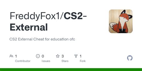 GitHub FreddyFox1 CS2 External CS2 External Cheat For Education Ofc