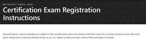 Info Free Microsoft Or Github Certification Exam For Attendees During Microsoft Ignite 2024