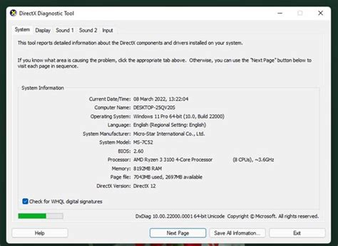 Directx Diagnostic Tool Openen Op Windows 11 6 Methoden Wetenschap