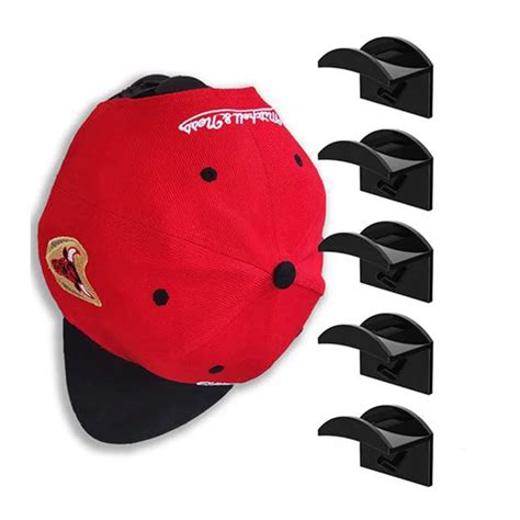 Baseball Caps Hook Wall Adhesive Hat Rack No Drilling Cap Holder